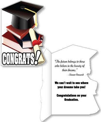 Giant Graduation Shaped Greeting Card | VictoryStore – VictoryStore.com