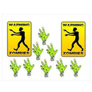 Warning Zombies! Halloween Pathway Markers | VictoryStore ...