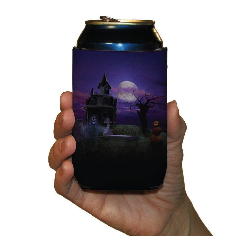 Halloween Party 'Haunted House' Can Cooler | VictoryStore ...