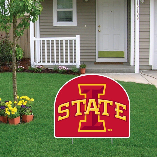 Iowa State Dome Shaped Yard Sign | VictoryStore – VictoryStore.com