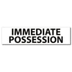 Immediate Possession Real Estate Sign Riders | VictoryStore ...