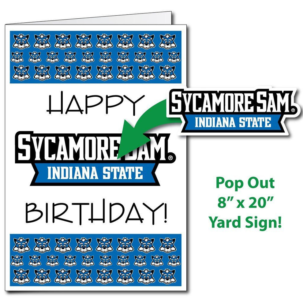 Indiana State Giant Birthday Card & Yard Sign | VictoryStore ...