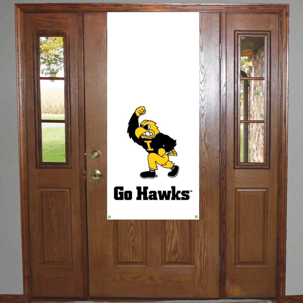 Iowa Fans Live Here Door Banner | VictoryStore – VictoryStore.com