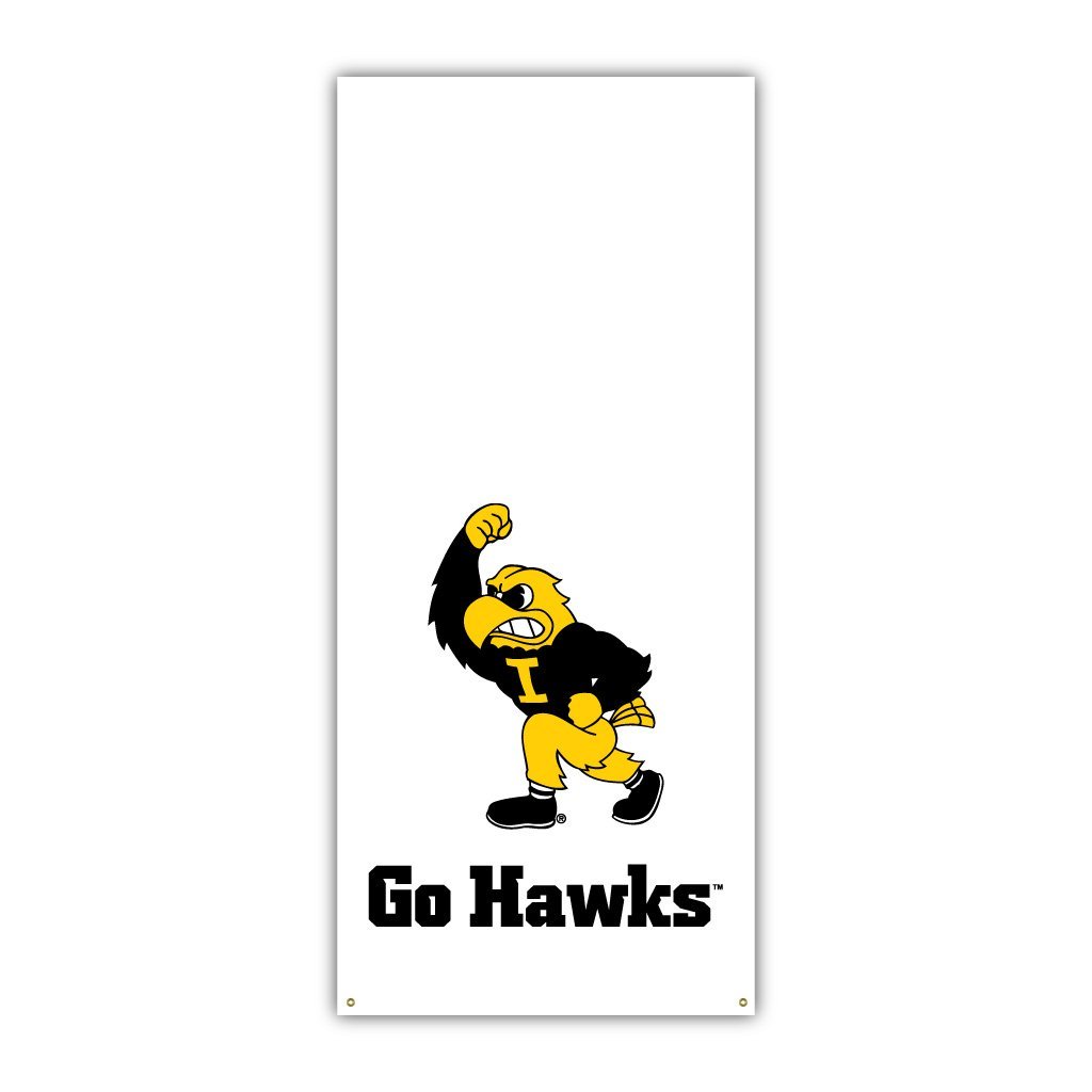 Iowa Fans Live Here Door Banner | VictoryStore – VictoryStore.com