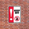 Keep Off Sign or Sticker | VictoryStore – VictoryStore.com