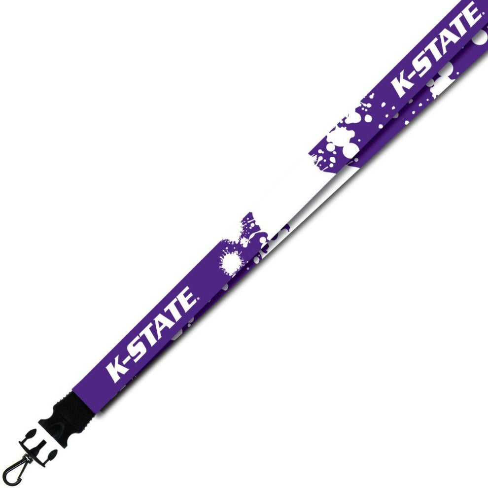 Kansas State Lanyard | Paint Splatter | VictoryStore – VictoryStore.com