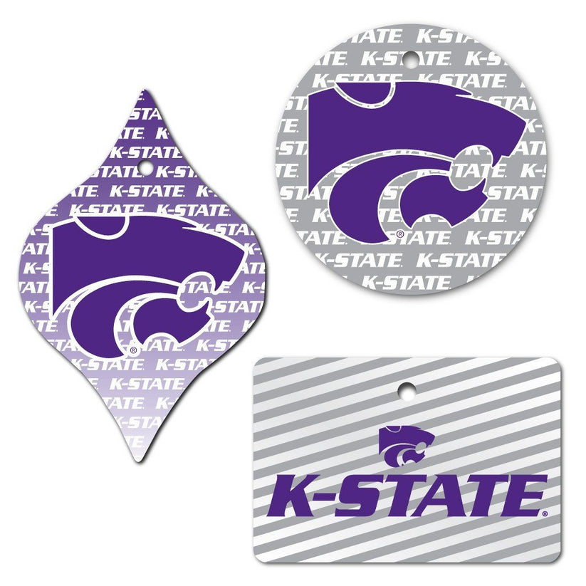 Kansas State Ornament Set of 3 Shapes | VictoryStore – VictoryStore.com