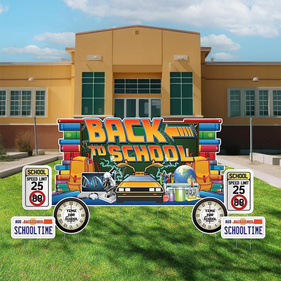 Welcome Back to School | Yard Cards | VictoryStore.com