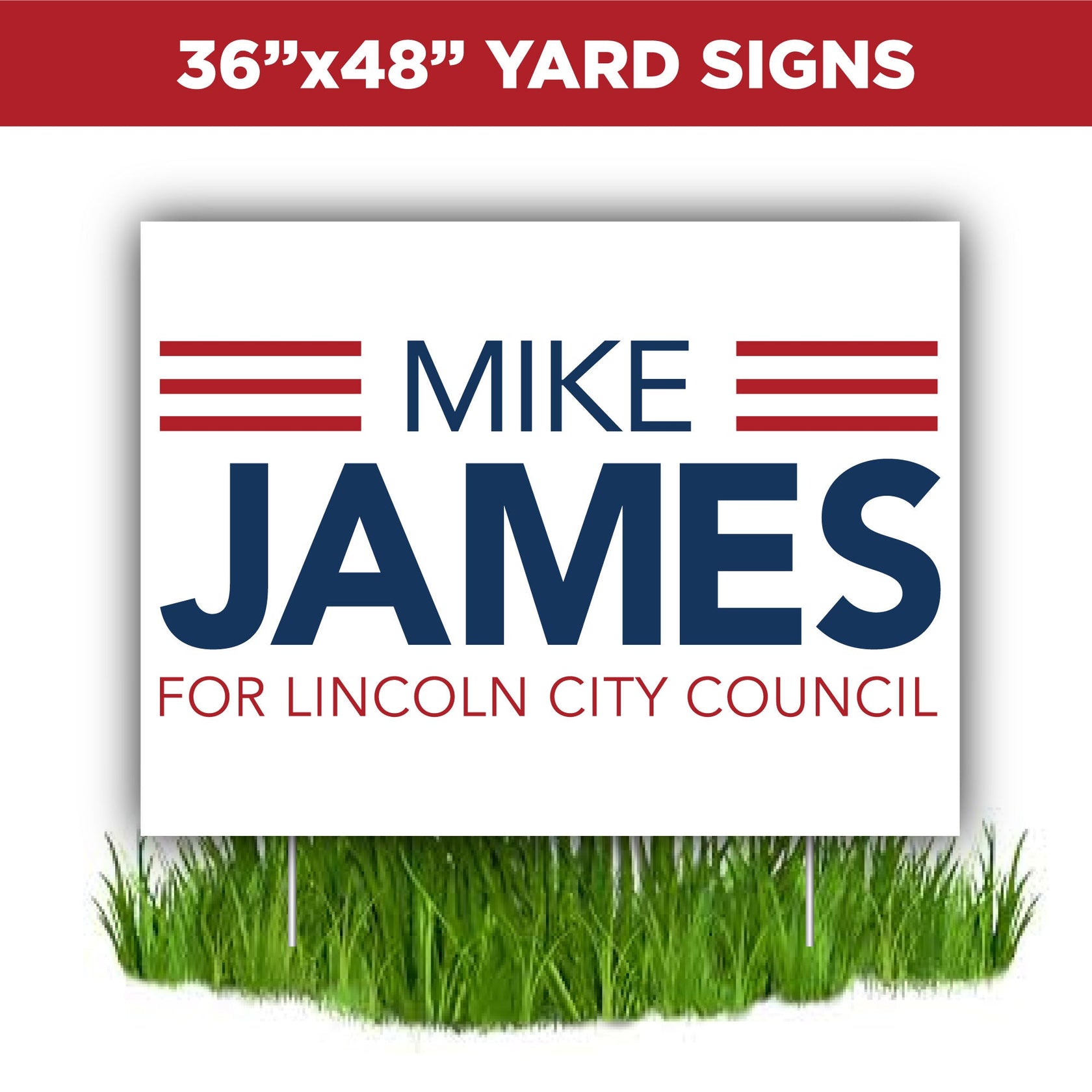 Large Campaign Signage Package | VictoryStore – VictoryStore.com