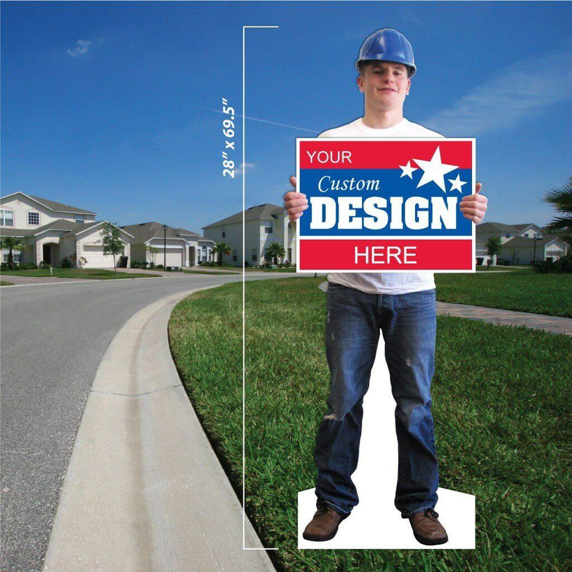 Custom Construction Guy Life Size Stand Up Cutout – VictoryStore.com