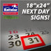 18"x24" Next Day Delivery Yard Signs | VictoryStore – VictoryStore.com