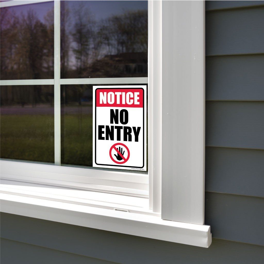No Entry Sign or Sticker | VictoryStore – VictoryStore.com