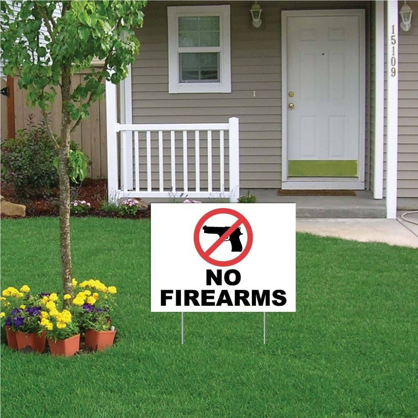 No Firearms Sign or Sticker | VictoryStore – VictoryStore.com