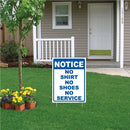 No Shirt, No Shoes, No Service Metal Sign | Choose Your Our Material ...
