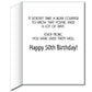 Giant 50th Birthday Greeting Card | VictoryStore – VictoryStore.com