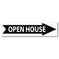 Open House Sign Rider | Real Estate Riders | Arrow – VictoryStore.com