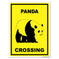 Panda Crossing Sign or Sticker | VictoryStore – VictoryStore.com