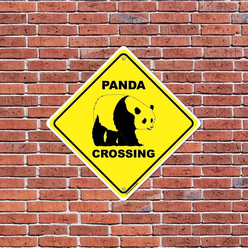 Panda Crossing Sign or Sticker | VictoryStore – VictoryStore.com