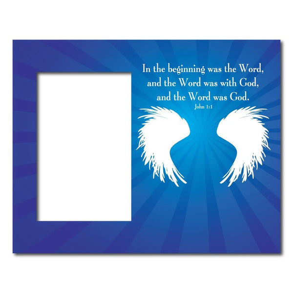 John 1:1 Picture Frame | VictoryStore – VictoryStore.com