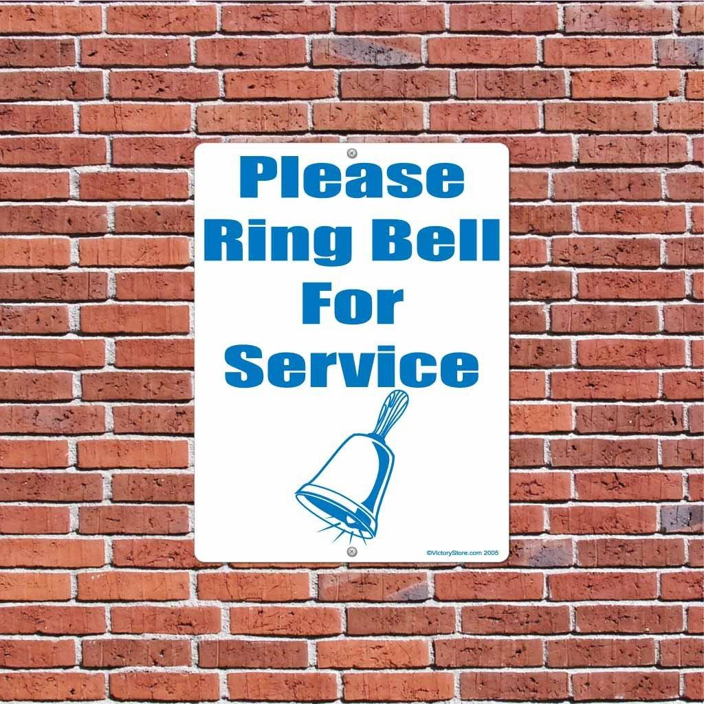 Please Ring Bell for Service Signage | Notice – VictoryStore.com
