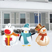 Polar Bear, Penguin & Snowman Yard Cards | VictoryStore – VictoryStore.com