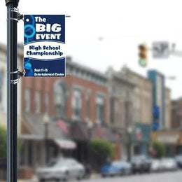 Custom Promotional 24"x36" Pole Banner | VictoryStore – VictoryStore.com