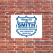 Protected by Smith Home Security Sign/Sticker | VictoryStore ...