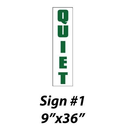 Quiet Please Golf Signs | VictoryStore – VictoryStore.com