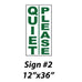 Quiet Please Golf Signs | VictoryStore – VictoryStore.com