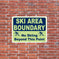 Ski Area Boundary Sign or Sticker | VictoryStore – VictoryStore.com