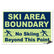 Ski Area Boundary Sign or Sticker | VictoryStore – VictoryStore.com