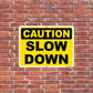 Thank You For Slowing Down Sign or Sticker | VictoryStore ...