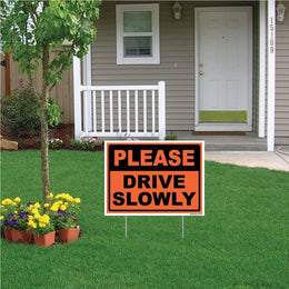 Thank You For Slowing Down Sign or Sticker | VictoryStore ...