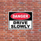 Thank You For Slowing Down Sign or Sticker | VictoryStore ...