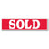 Sold Sign Rider | Real Estate Sign Riders | Solid Background ...