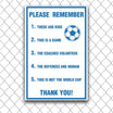 Soccer Spectator Sportsmanship Yard Signs | VictoryStore – VictoryStore.com