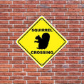 Squirrel Crossing Aluminum Sign or Sticker | VictoryStore ...