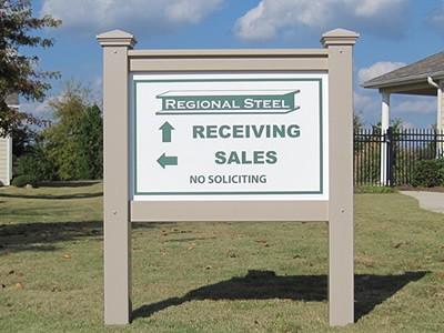 Vinyl Sign Frames | Top & Bottom Rail Kit | VictoryStore – VictoryStore.com