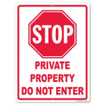 Stop: Private Property Sign or Sticker | VictoryStore – VictoryStore.com