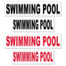 Swimming Pool Real Estate Sign Riders | VictoryStore – VictoryStore.com