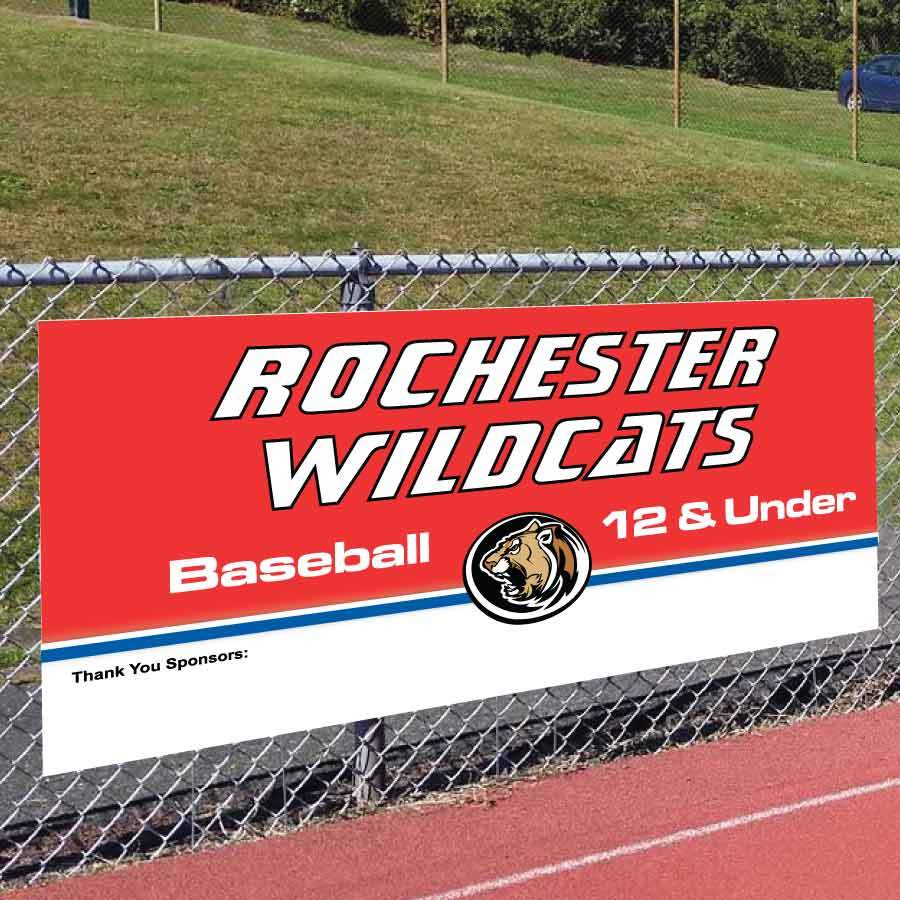 Sports Team Banner with Sponsors | VictoryStore – VictoryStore.com