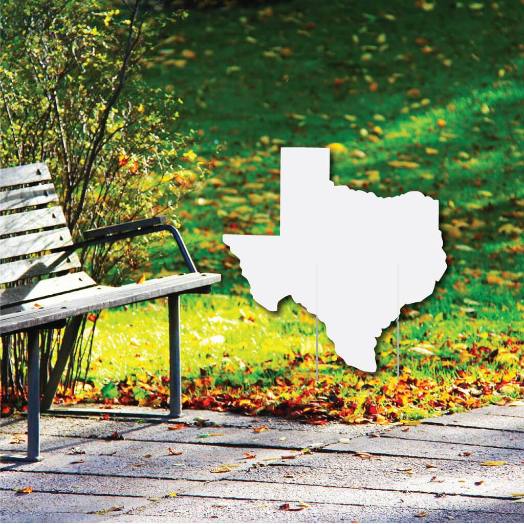 State of Texas Yard Sign Blank | VictoryStore – VictoryStore.com