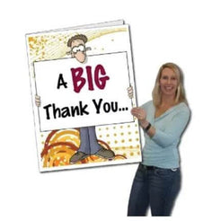 Giant Thank You Greeting Card | VictoryStore – VictoryStore.com