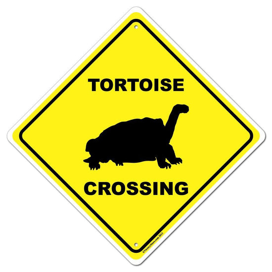 Tortoise Crossing Aluminum Sign or Sticker | VictoryStore ...