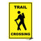 Trail Crossing Aluminum Sign or Sticker | VictoryStore – VictoryStore.com