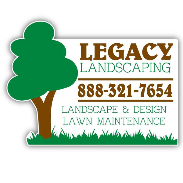 Tree Shaped Yard Sign | VictoryStore – VictoryStore.com