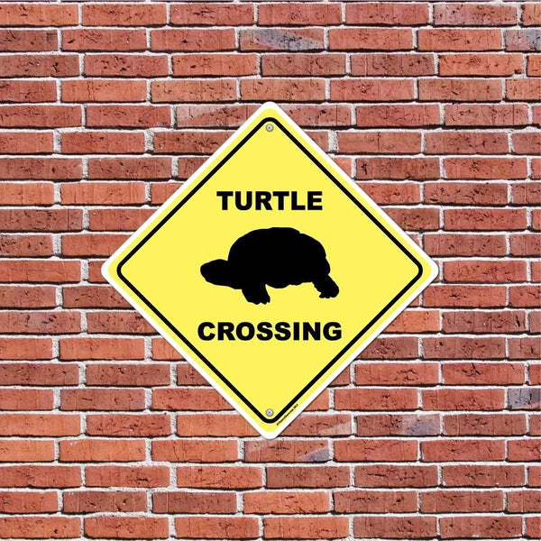 Turtle Crossing Aluminum Sign or Sticker | VictoryStore – VictoryStore.com