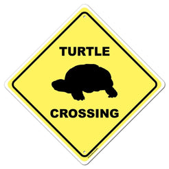 Turtle Crossing Aluminum Sign or Sticker | VictoryStore – VictoryStore.com
