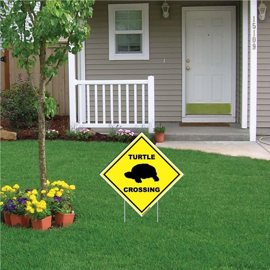 Turtle Crossing Aluminum Sign or Sticker | VictoryStore – VictoryStore.com