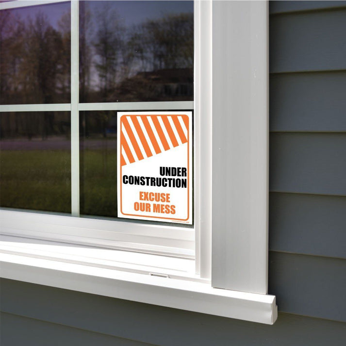 Please Excuse our Mess Sign/Sticker | VictoryStore – VictoryStore.com